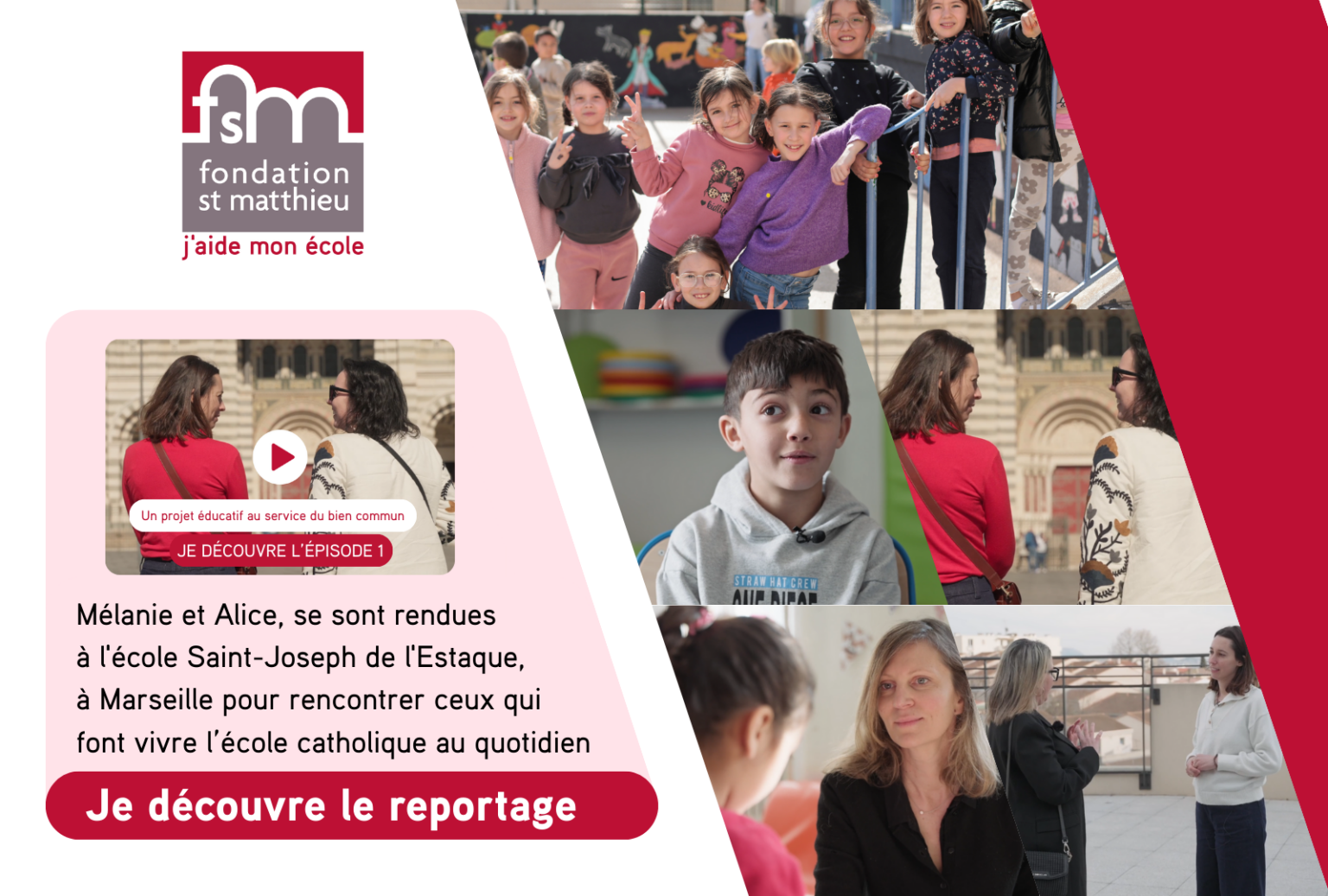 Reportage vidéo de la rentrée ! - Fondation Saint Matthieu